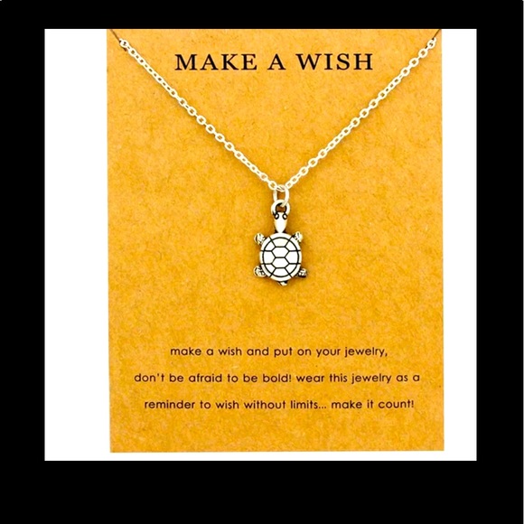 Mystic | Jewelry | New Make A Wish Turtle Necklace | Poshmark